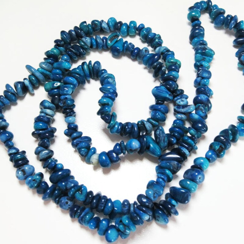 Blue Coral Jewelry - Etsy