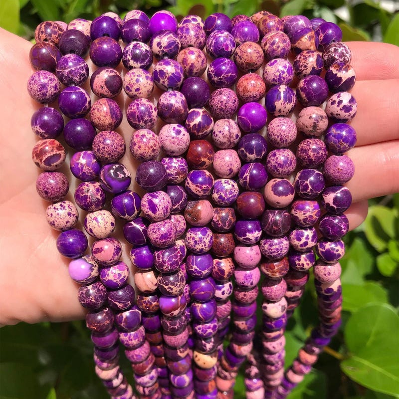 Purple Jasper - Etsy