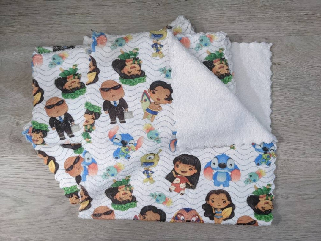 Cute Alien Burp Cloth Set – Set of 2 Coral Fleece Baby Burp Rags | Soft ...