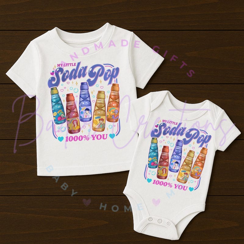 Soda Pop Onesie - Etsy