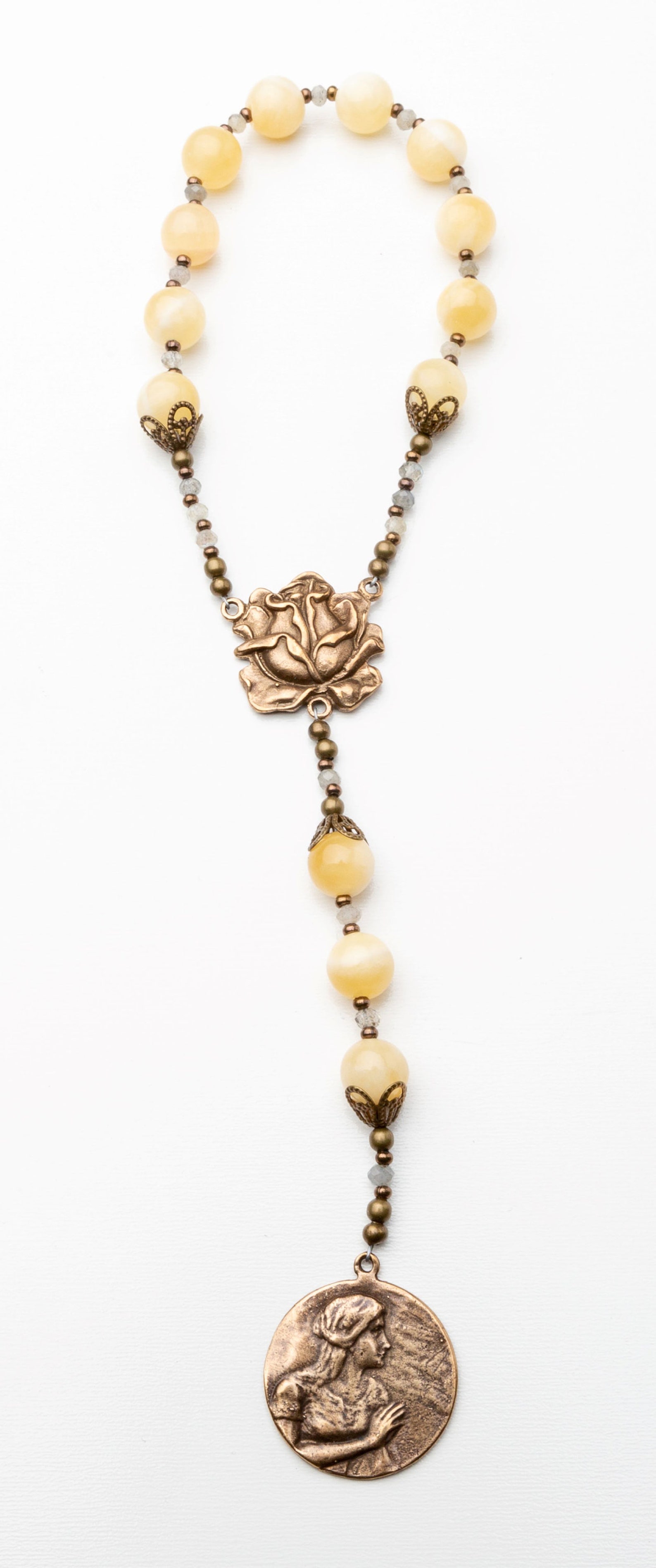 Saint Mary Magdalene Chaplet Vintage Catholic Prayer Beads - Etsy