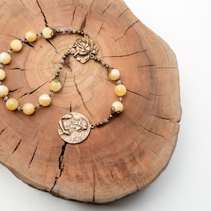 Saint Mary Magdalene Chaplet, Vintage Catholic Prayer Beads Made With ...