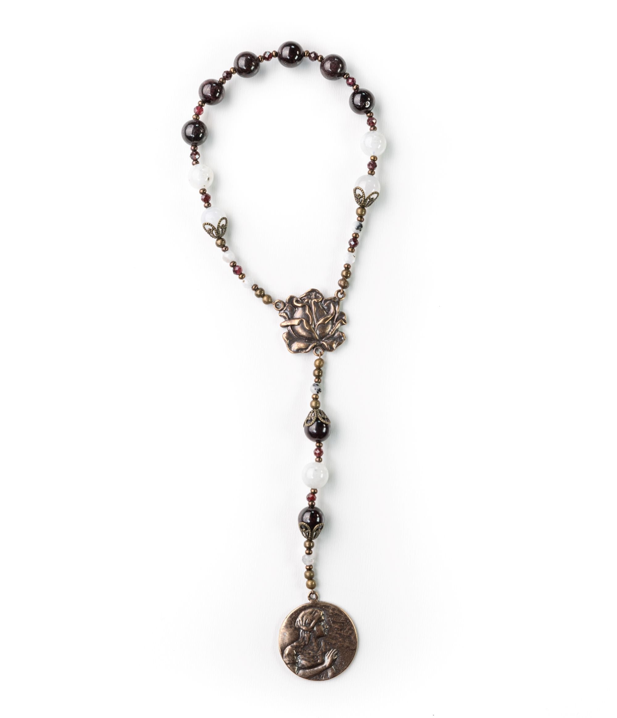 Saint Mary Magdalene Chaplet, Heirloom Catholic Prayer Beads Made With ...