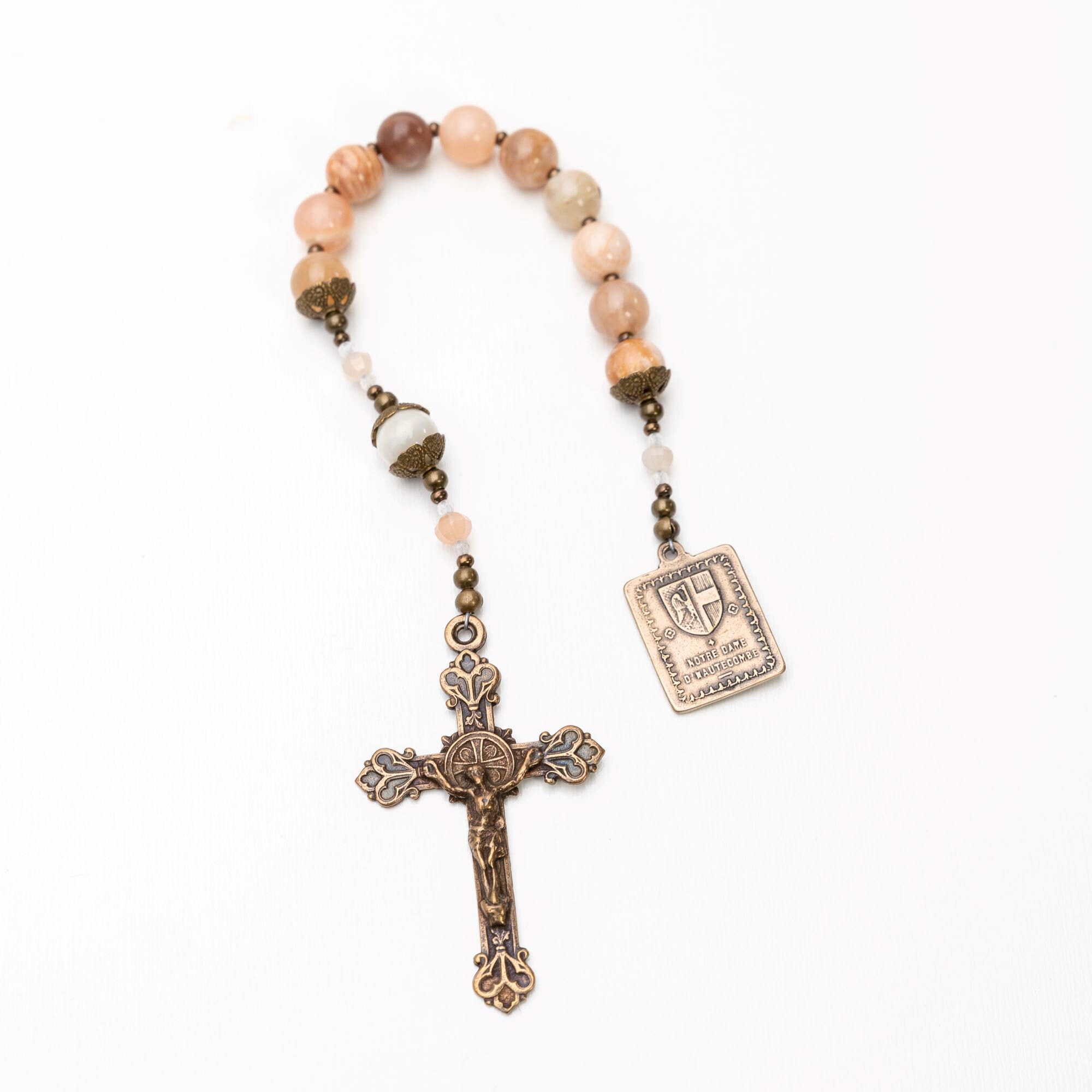 La Pieta Heirloom Tenner Rosary Our Lady of Sorrows Vintage - Etsy