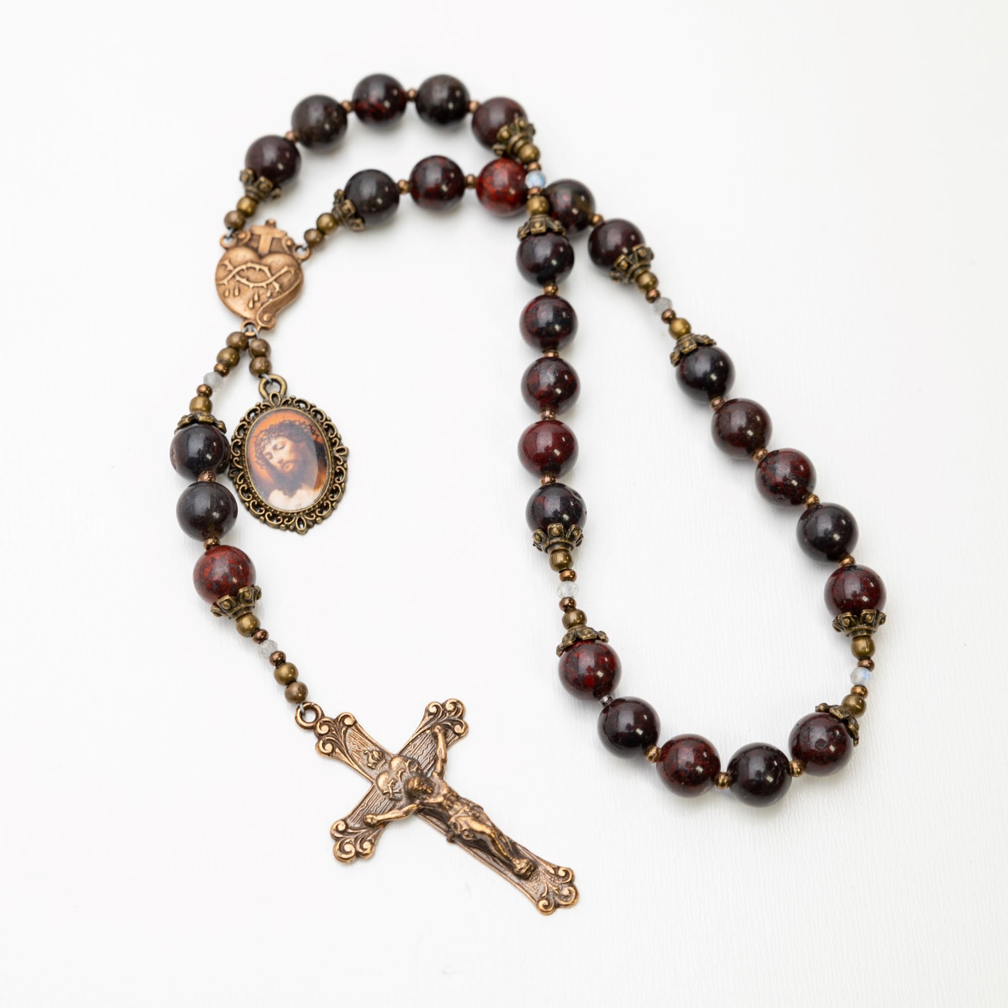 Chaplet of the Most Precious Blood of Jesus, A Unique Handmade Heirloom ...