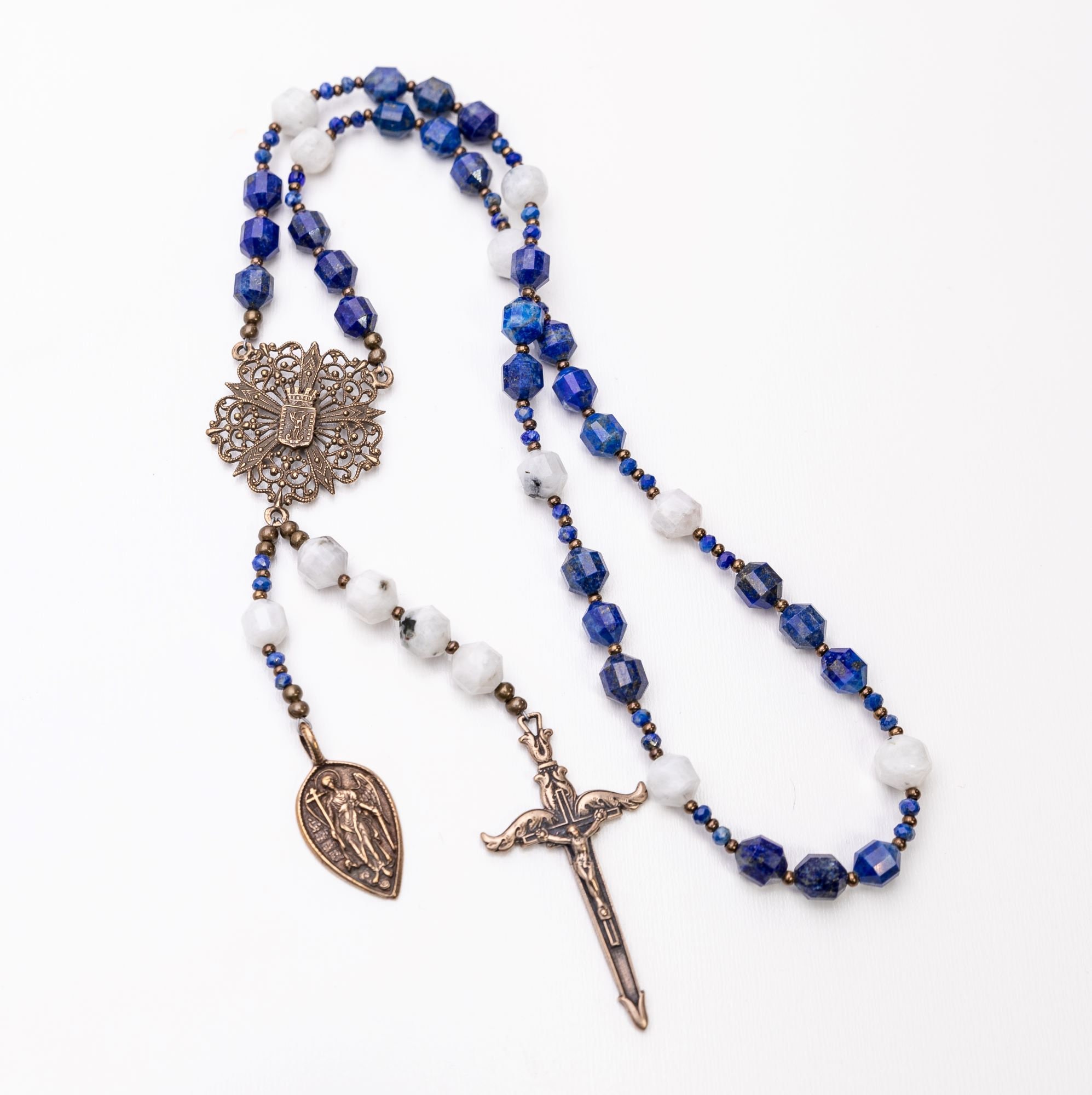 Chaplet of Saint Michael the Archangel Unique Handmade - Etsy