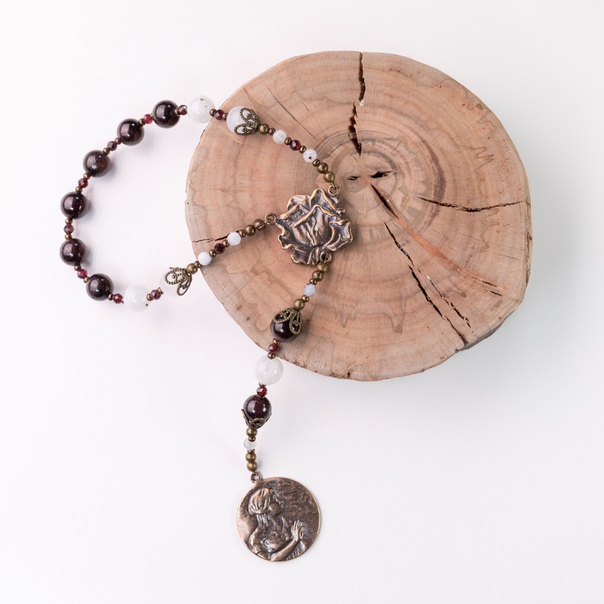 Saint Mary Magdalene Chaplet Heirloom Catholic Prayer Beads - Etsy