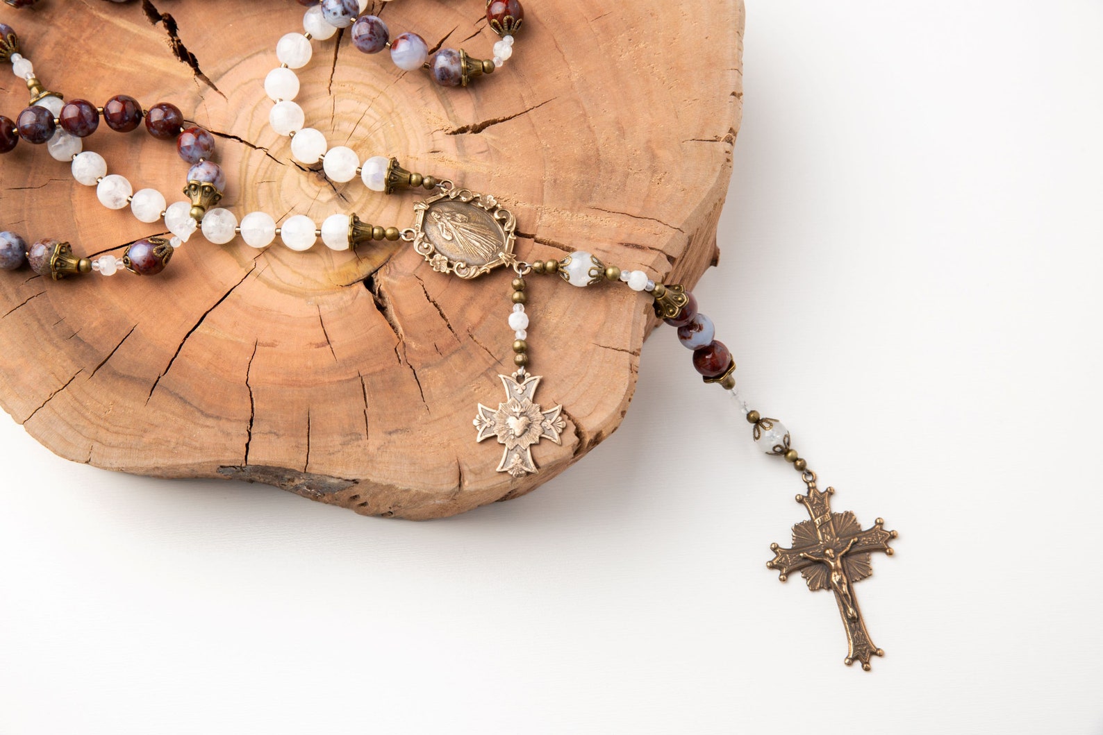 BEST SELLER! Chaplet of Divine Mercy Handmade Vintage Catholic Rosary ...