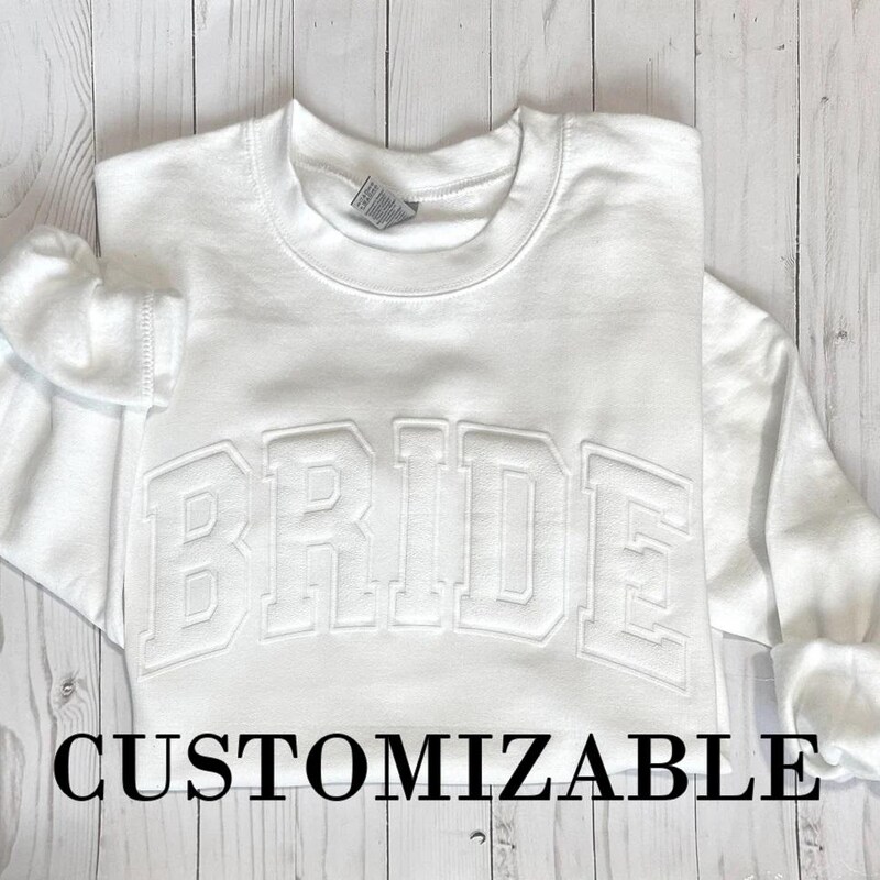 Embossed Sweatshirt - Etsy