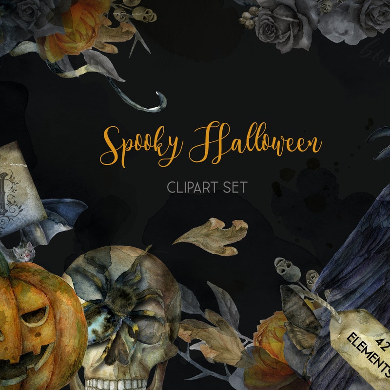 Halloween Clip Art - Etsy