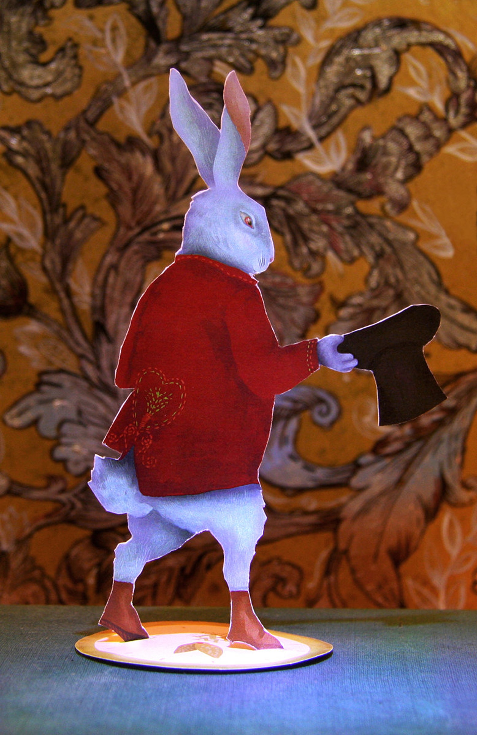 Paper Puppet Figure Art Craft Wonderland Printable Decor Toy - Etsy