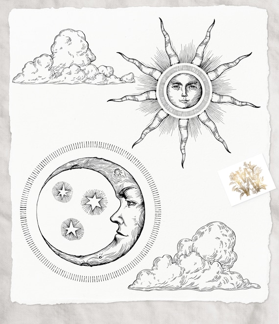 Ancient Moon Drawings