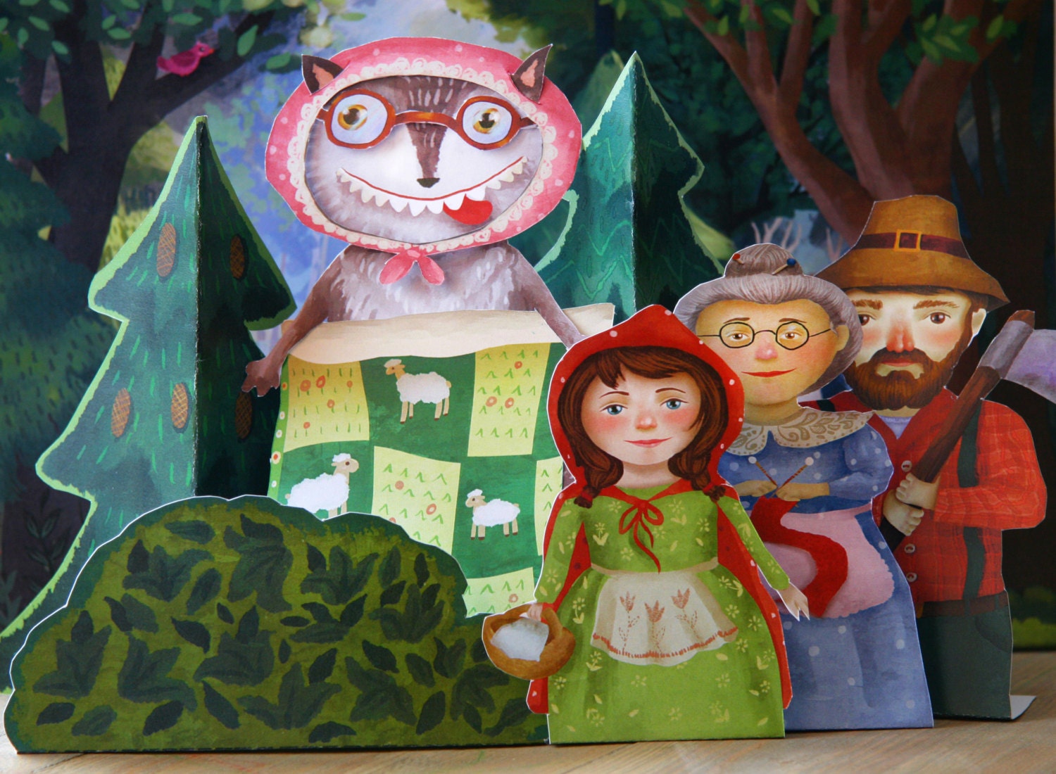 Finger Puppets Paper Theatre Instant Download Printable - Etsy