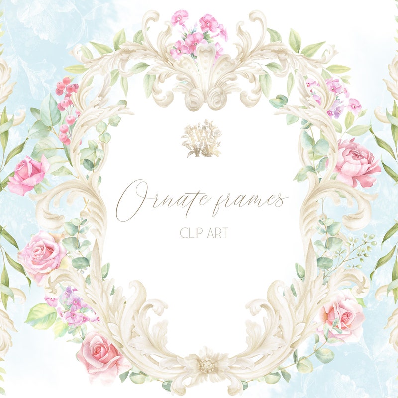 Swirly Frames - Etsy