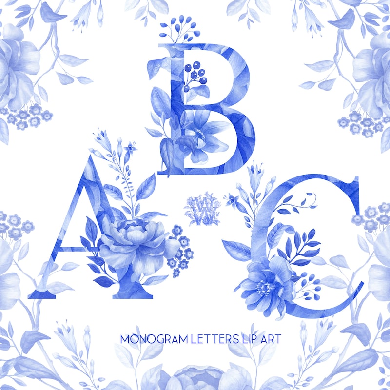 Chinoiserie Alphabet Png - Etsy