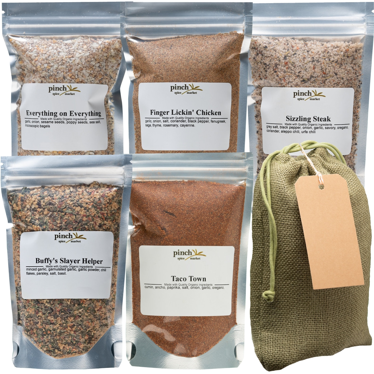 Best-selling Organic Spices Bundle Beloved Pinch Spice - Etsy