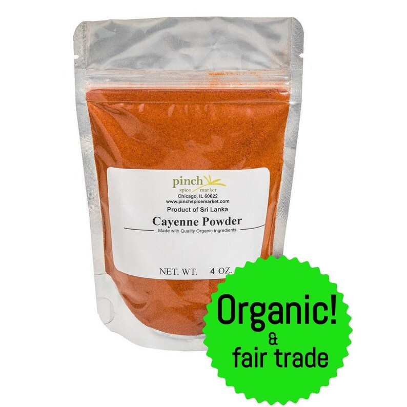 Organic Cayenne Pepper Powder - Etsy