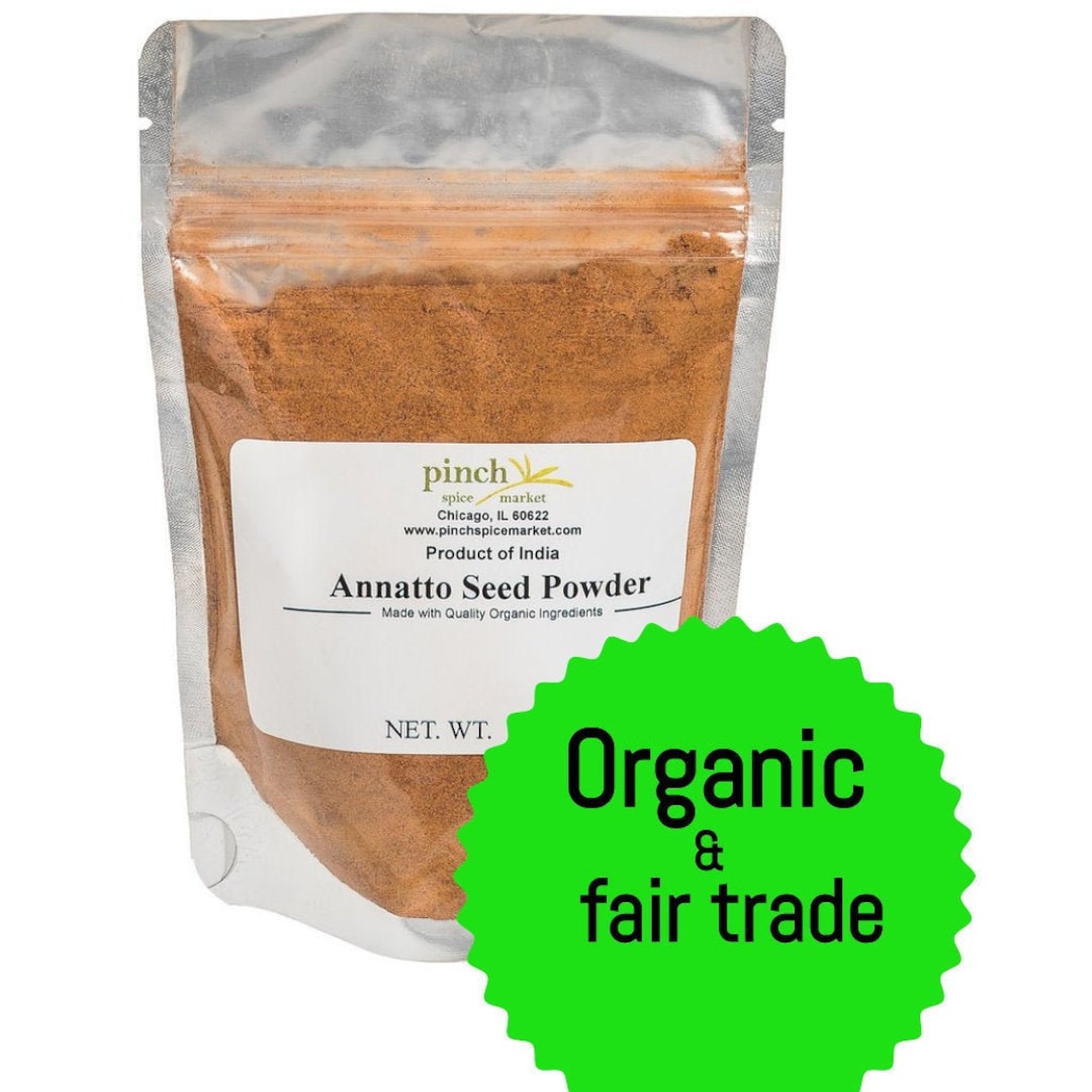 Organic Annatto achiote Seed Powder - Etsy