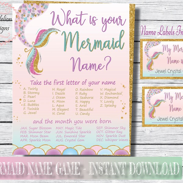 Mermaid Party Decorations - Etsy