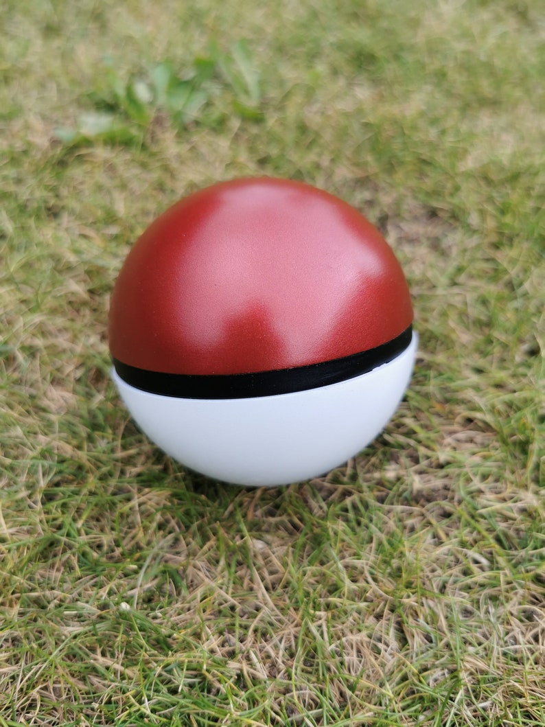 Realistic Pokeball With Light-up Button Cosplay Display Item - Etsy
