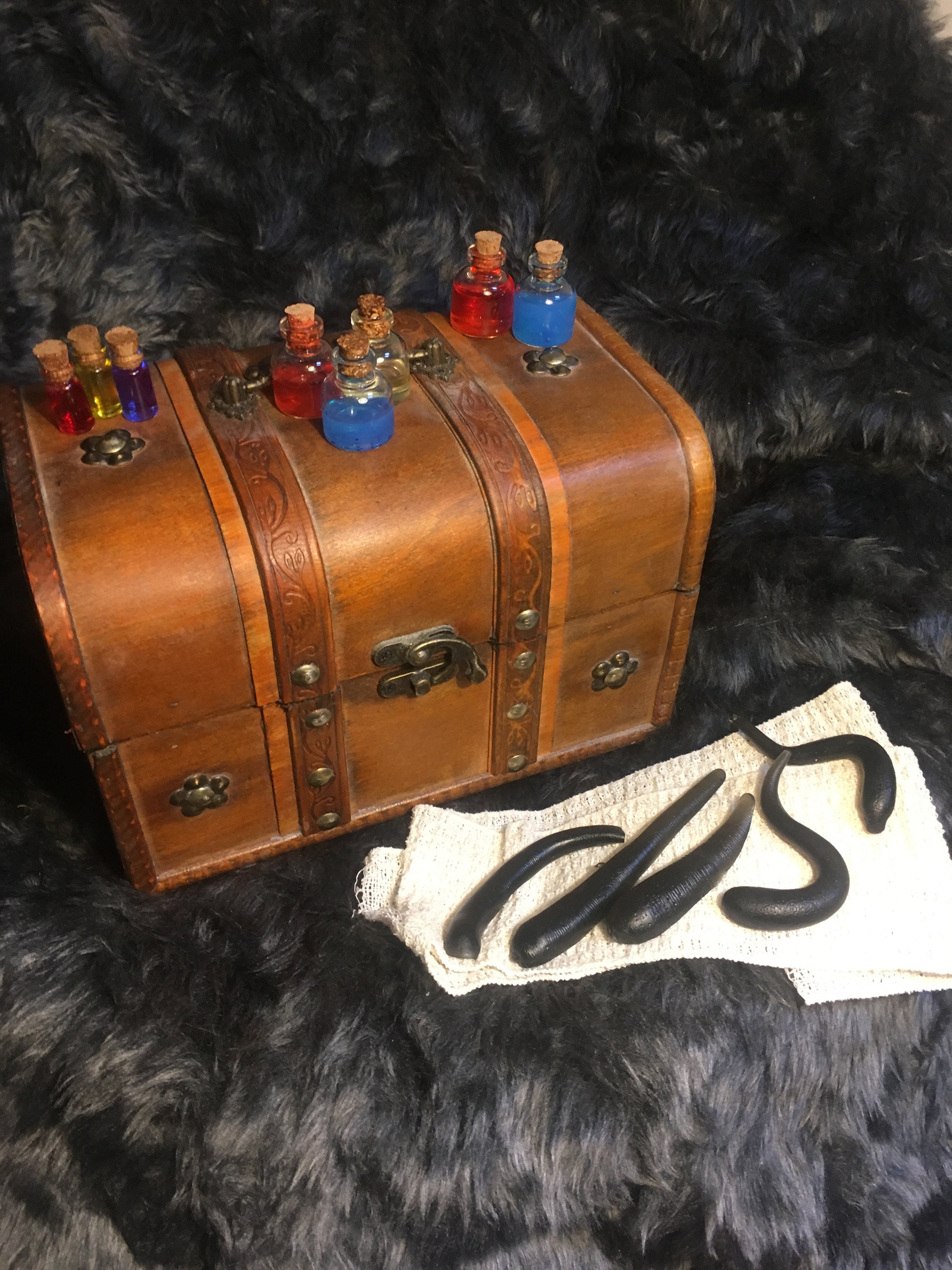 Larp Healer Medic Pack/ Box Potion Vial Larper Healer Leach - Etsy UK