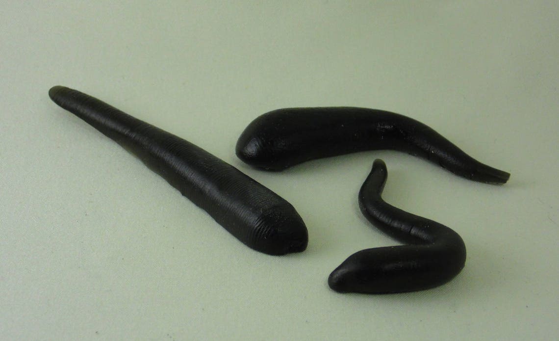 Larp Safe Rubber Leeches Larp Medic 5 Pack Leach Healer - Etsy Australia