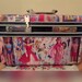 MADE TO Order-vintage Samsonite Train Case/upcycled/decoupaged Fashon ...