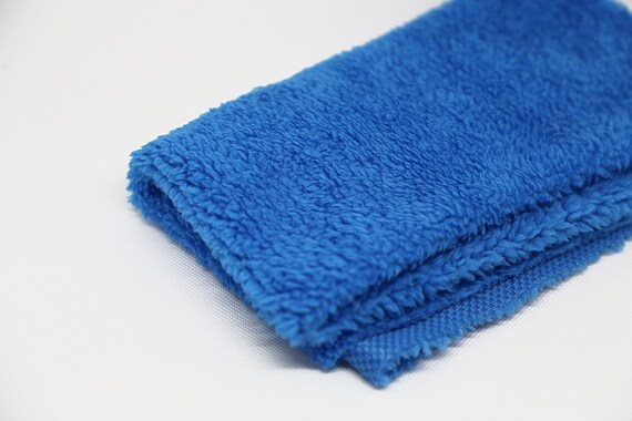 Blue Fur Fabric for Craft and Sewing for Making Plush Toys - Etsy