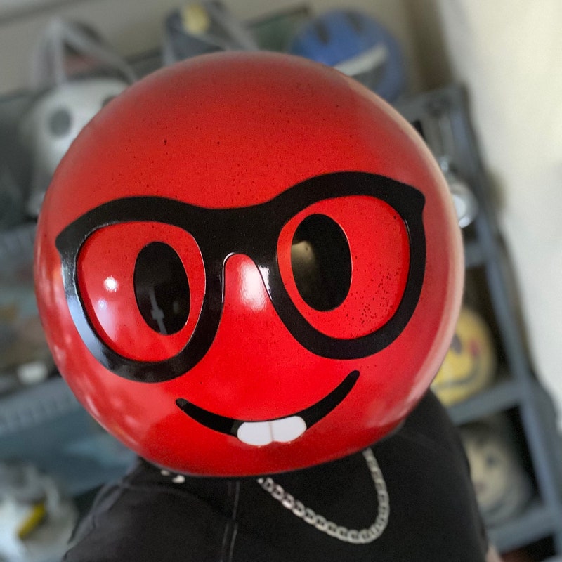 Nerd mask nerdy mask - Etsy España