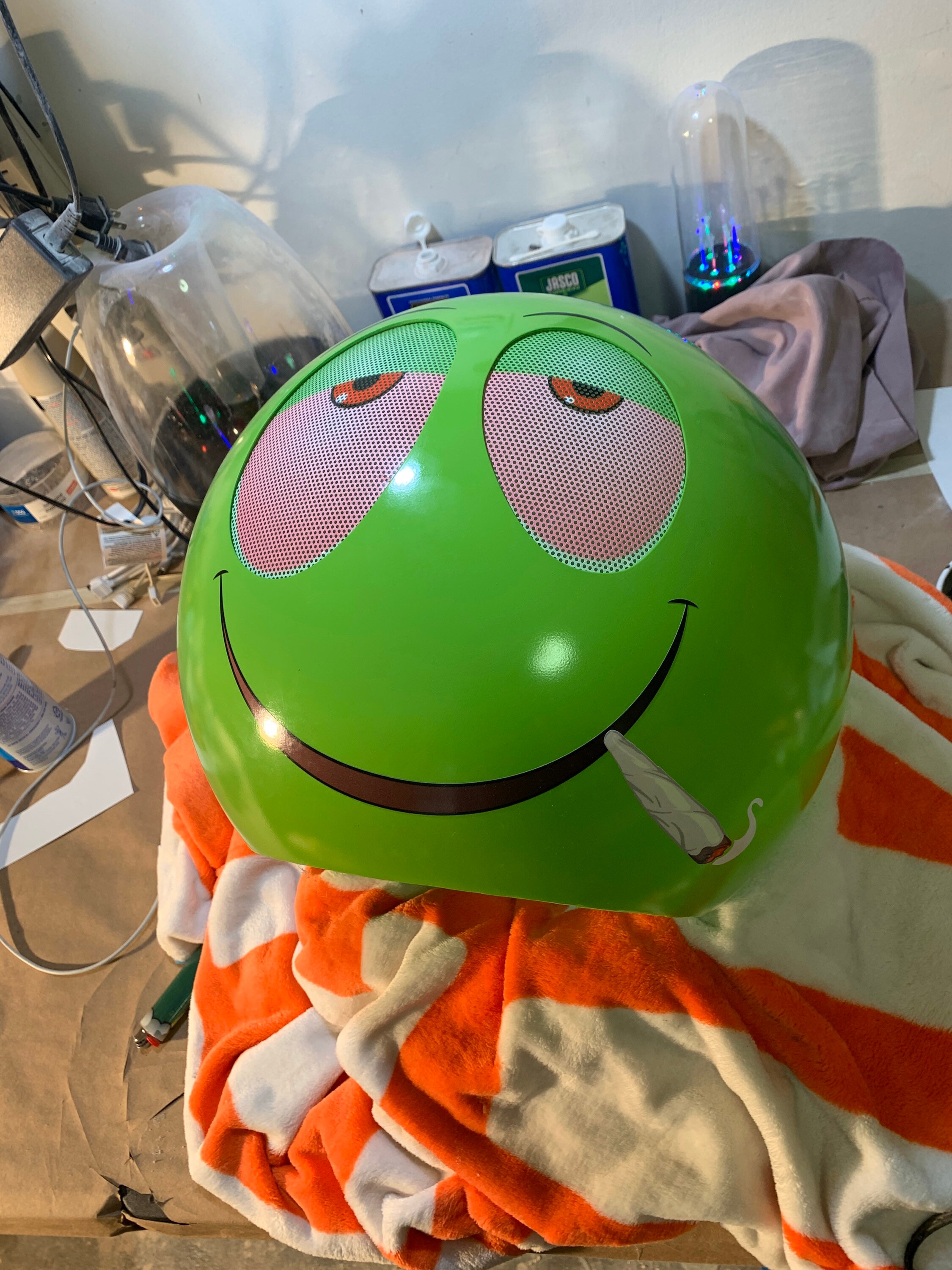 420 Weed Man Helmet - Etsy