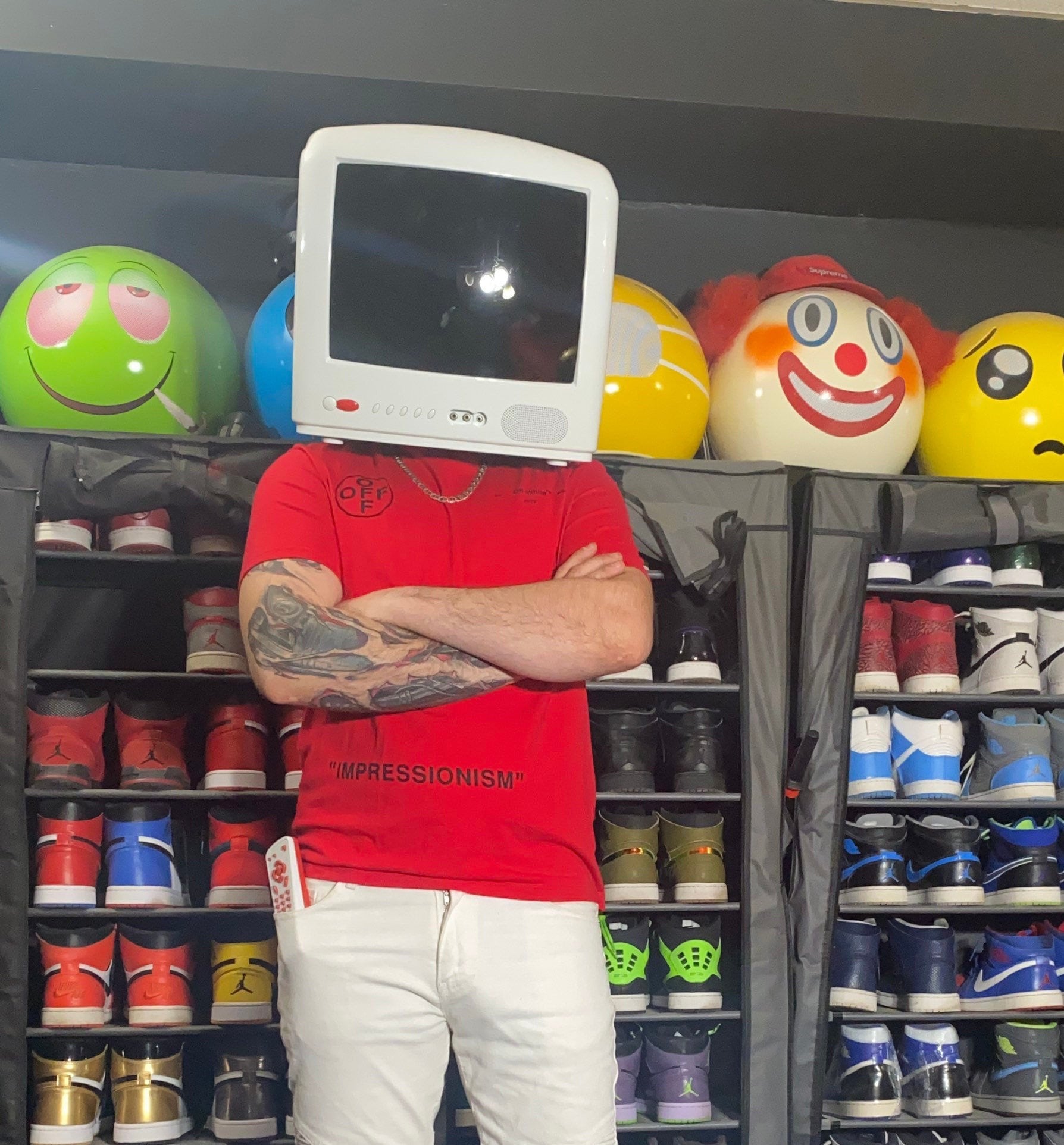 Tv head Dj helmet | Etsy