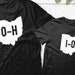 Ohio State Shirts Father Son Matching Outfit OH Home State Gift Daddy ...