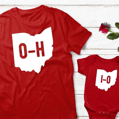 Ohio State Shirts Father Son Matching Outfit OH Home State | Etsy