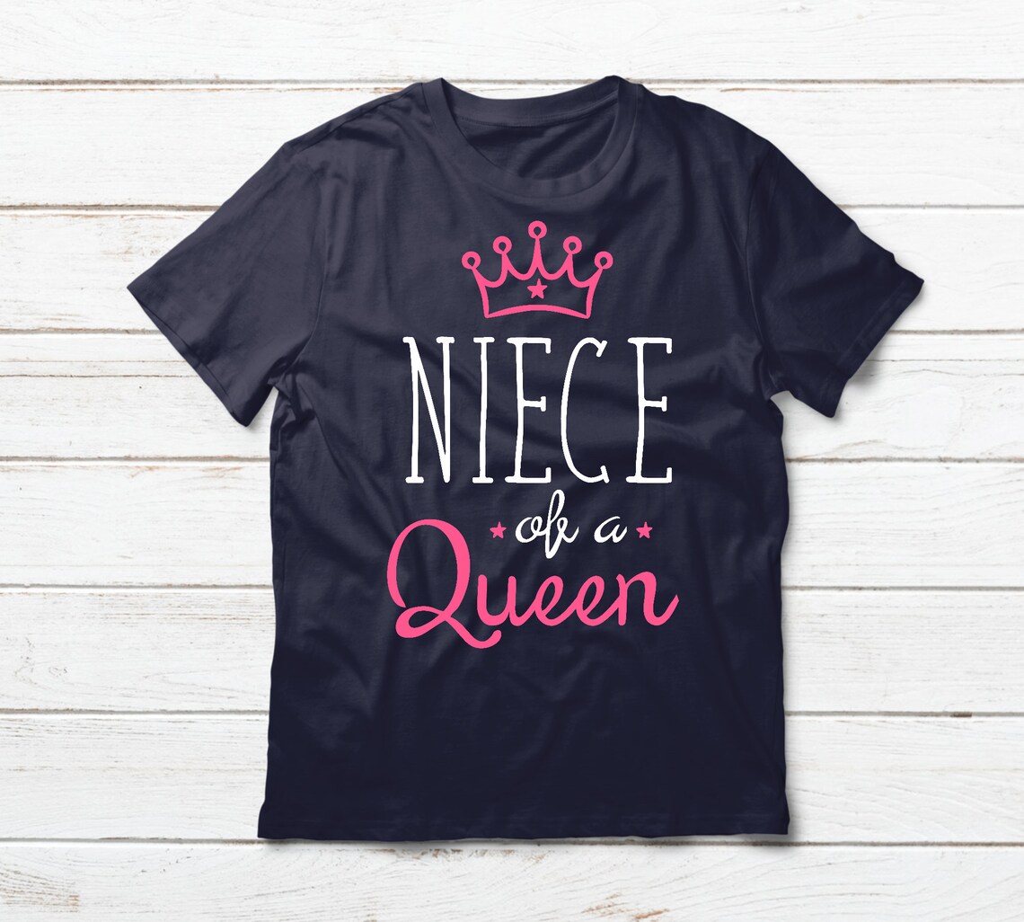 Aunt Niece Shirts Matching Aunt Niece Shirts Aunt Queen Etsy