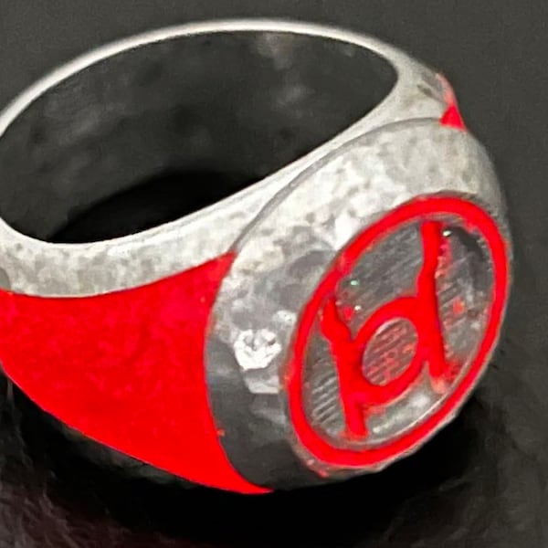 Red Glow Ring - Etsy
