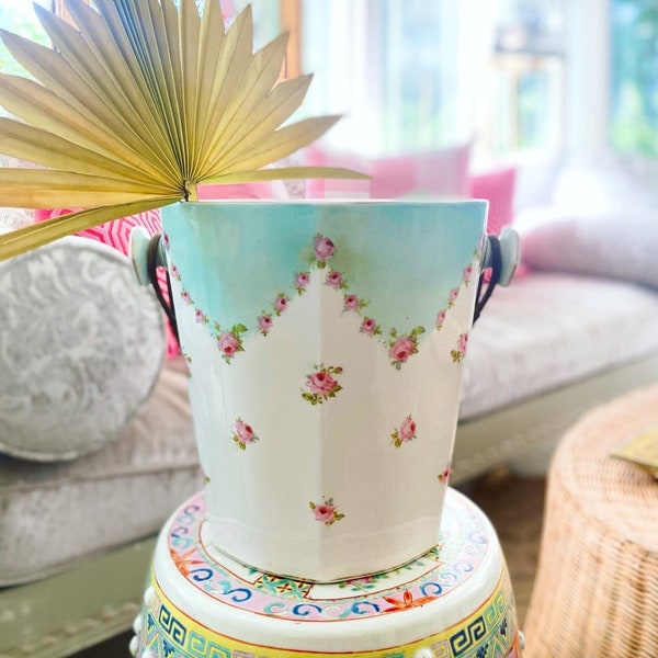 Turquoise Ice Bucket - Etsy