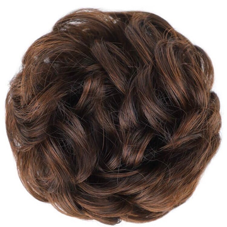 2PCS Messy Hair Bun Extensions Curly Wavy Messy Synthetic | Etsy
