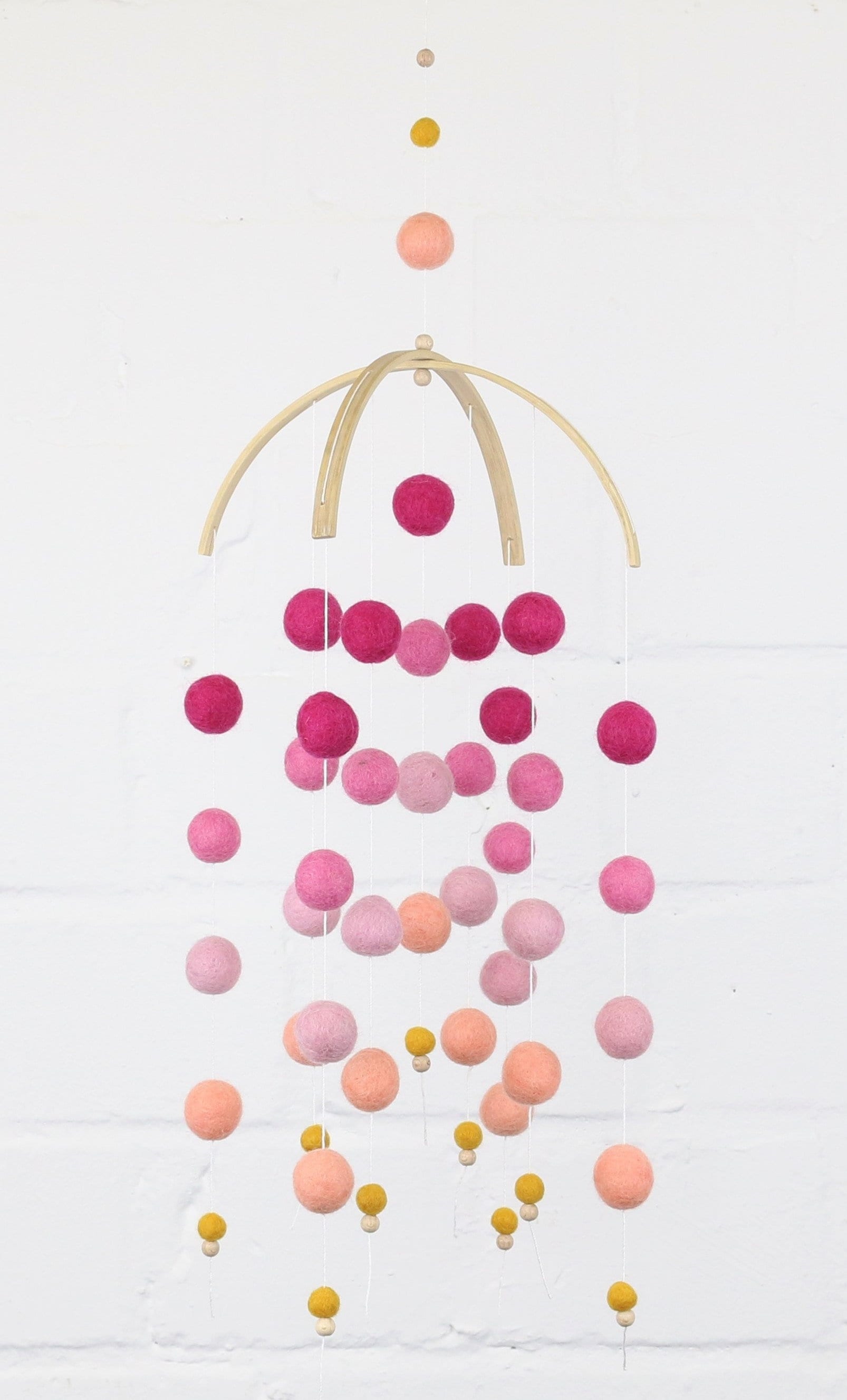 DIY Set Create Your Own: DIY Mobilé gradient Felt - Etsy