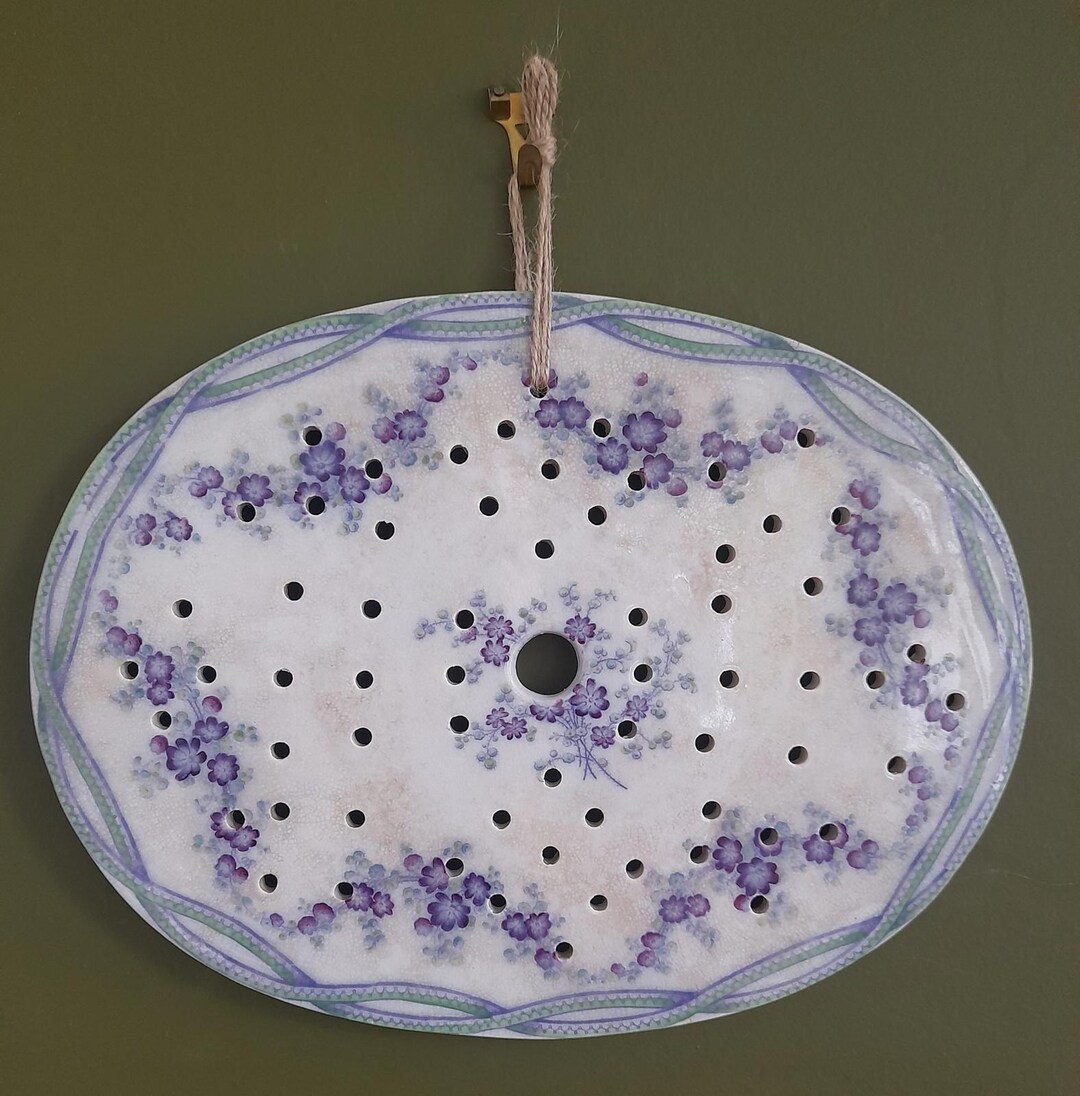 Charles Meigh and Son Apperine Pattern Strainer/wall Hanging/table ...