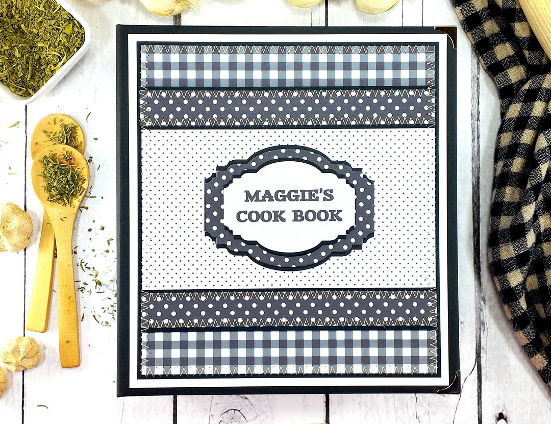 Custom Recipe Binder, Family Cookbook Binder, Family Christmas Gift ...