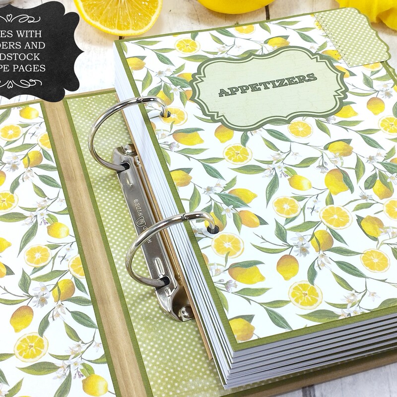 Recipe Organizer - Etsy