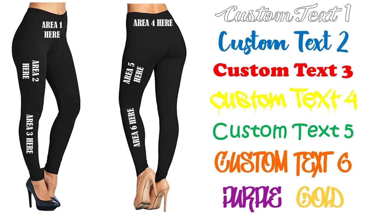 How To Print Logo On Leggings