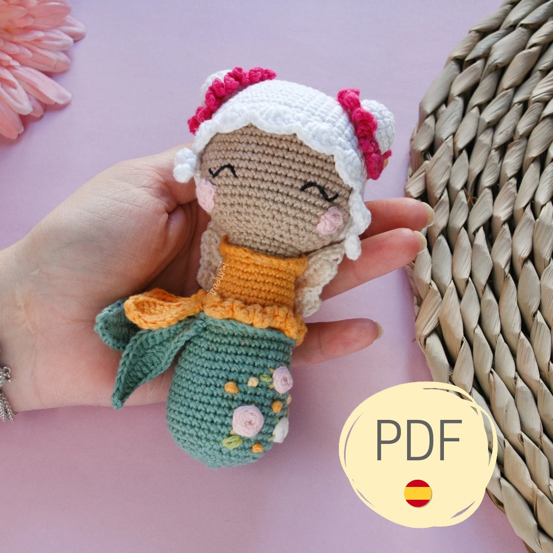 Fairy Rattle, PDF Tutorial, Rattle Crochet PATTERN, Toy, Rattle ...