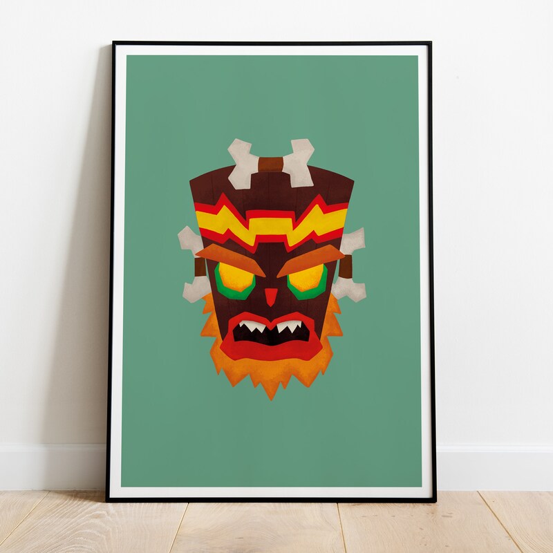 Crash Bandicoot Mask - Etsy