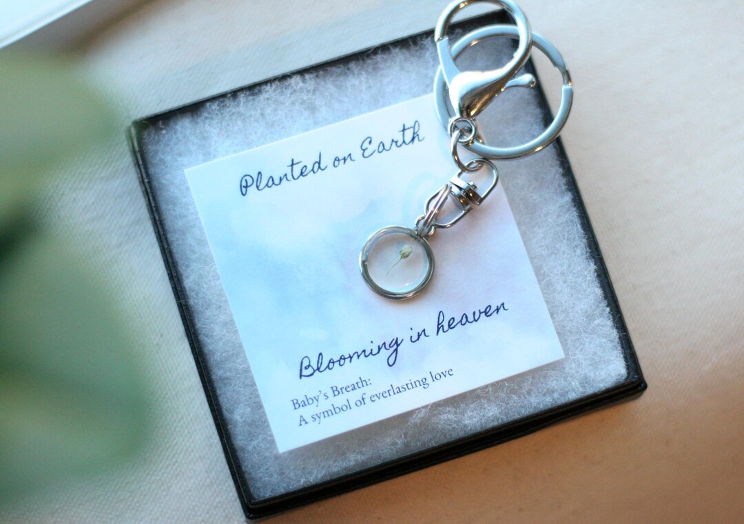 Miscarriage Keychain, Miscarriage Gift for Dad, Dad Miscarriage Gift ...