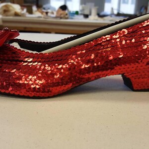 EXPEDITED*** Custom Ruby Slippers - Etsy