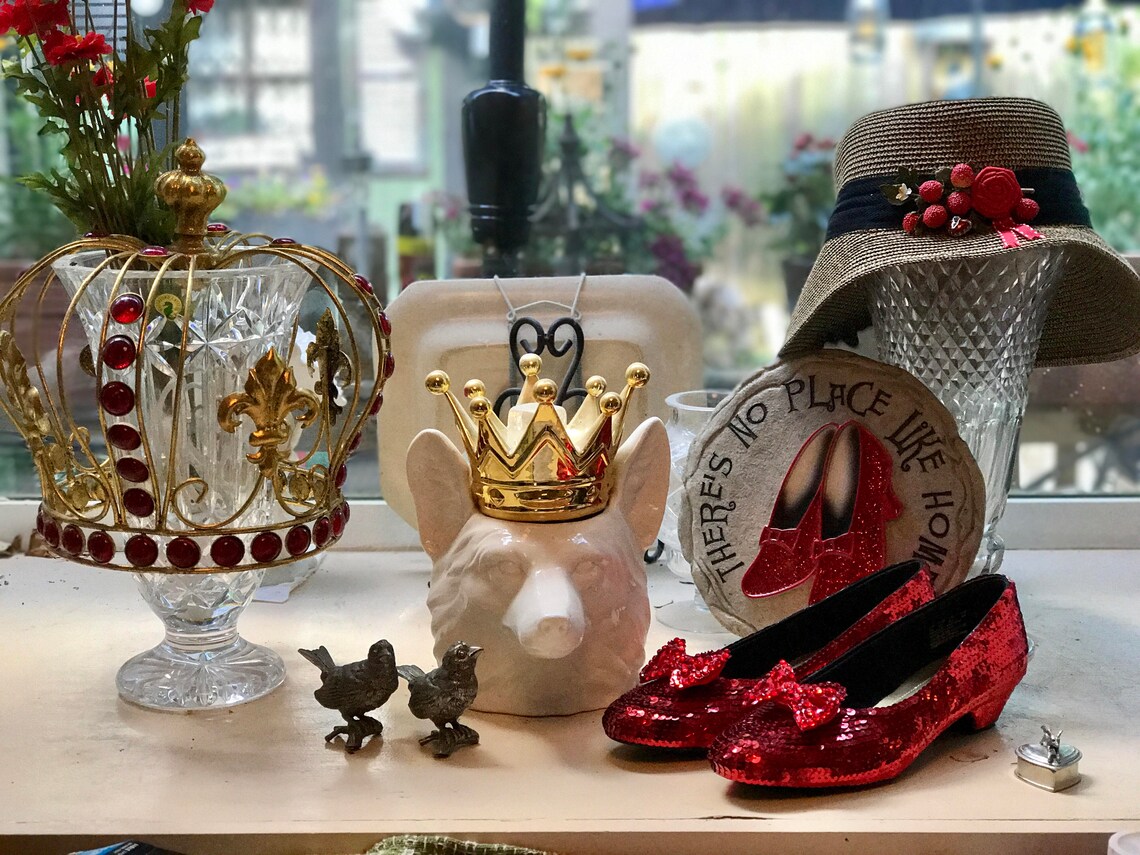 EXPEDITED*** Custom Ruby Slippers - Etsy