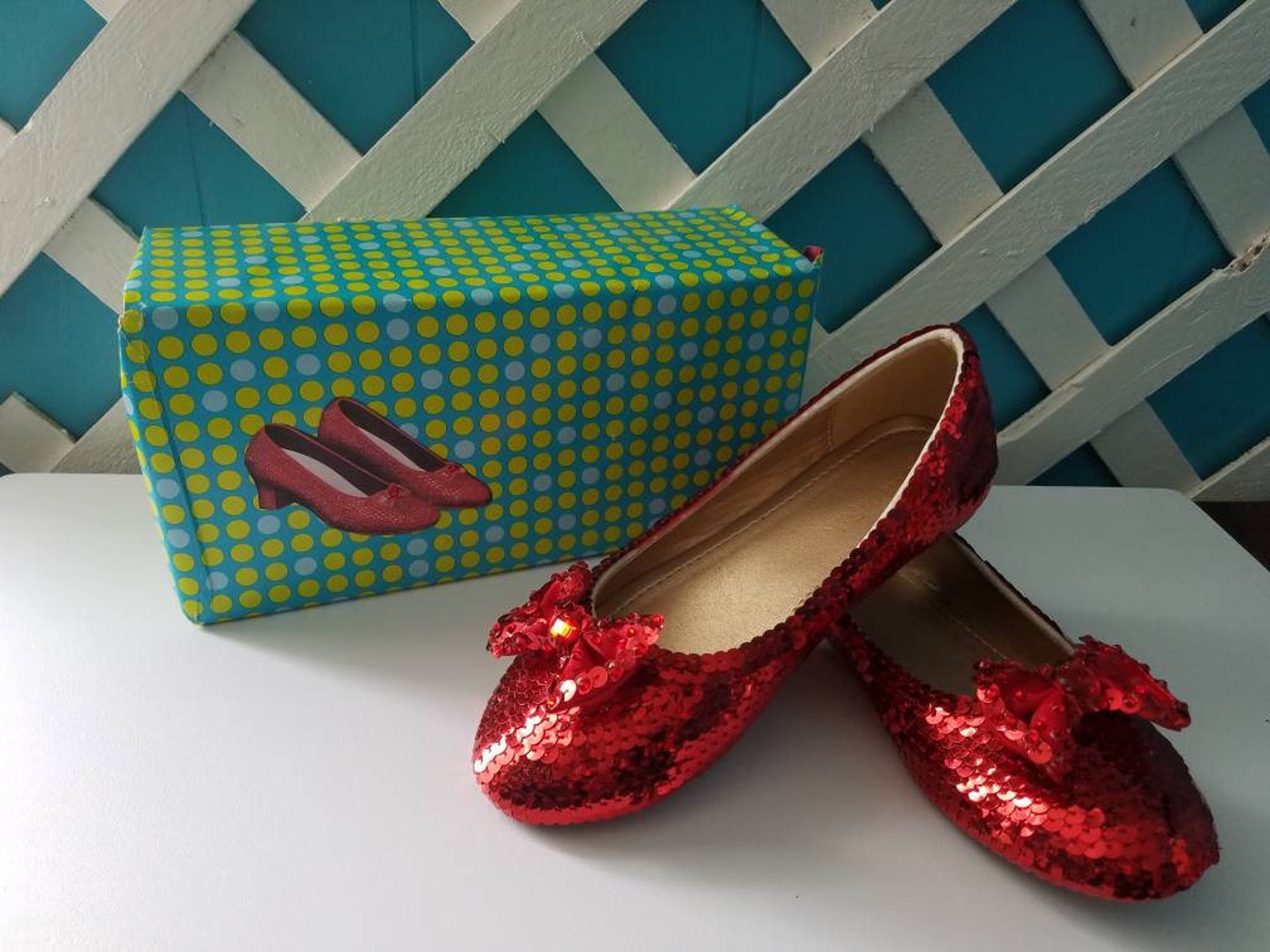 Children's Custom Replica Ruby Slippers - Etsy