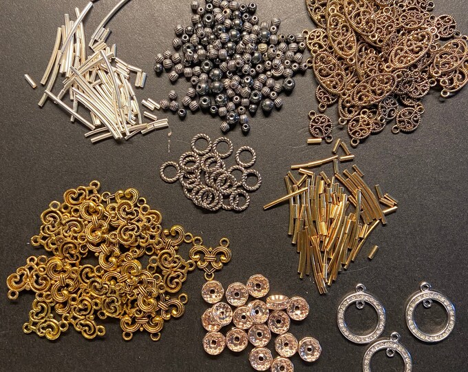 BULK Connectors Findings Mixed, WHOLESALE, Box of Connectors, Connector ...