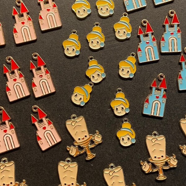 Castle Charms - Etsy